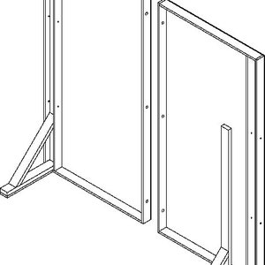Flat 8ft X 8ft Wall Backdrop PLANS With Measurements- DIGITAL DOWNLOAD ...