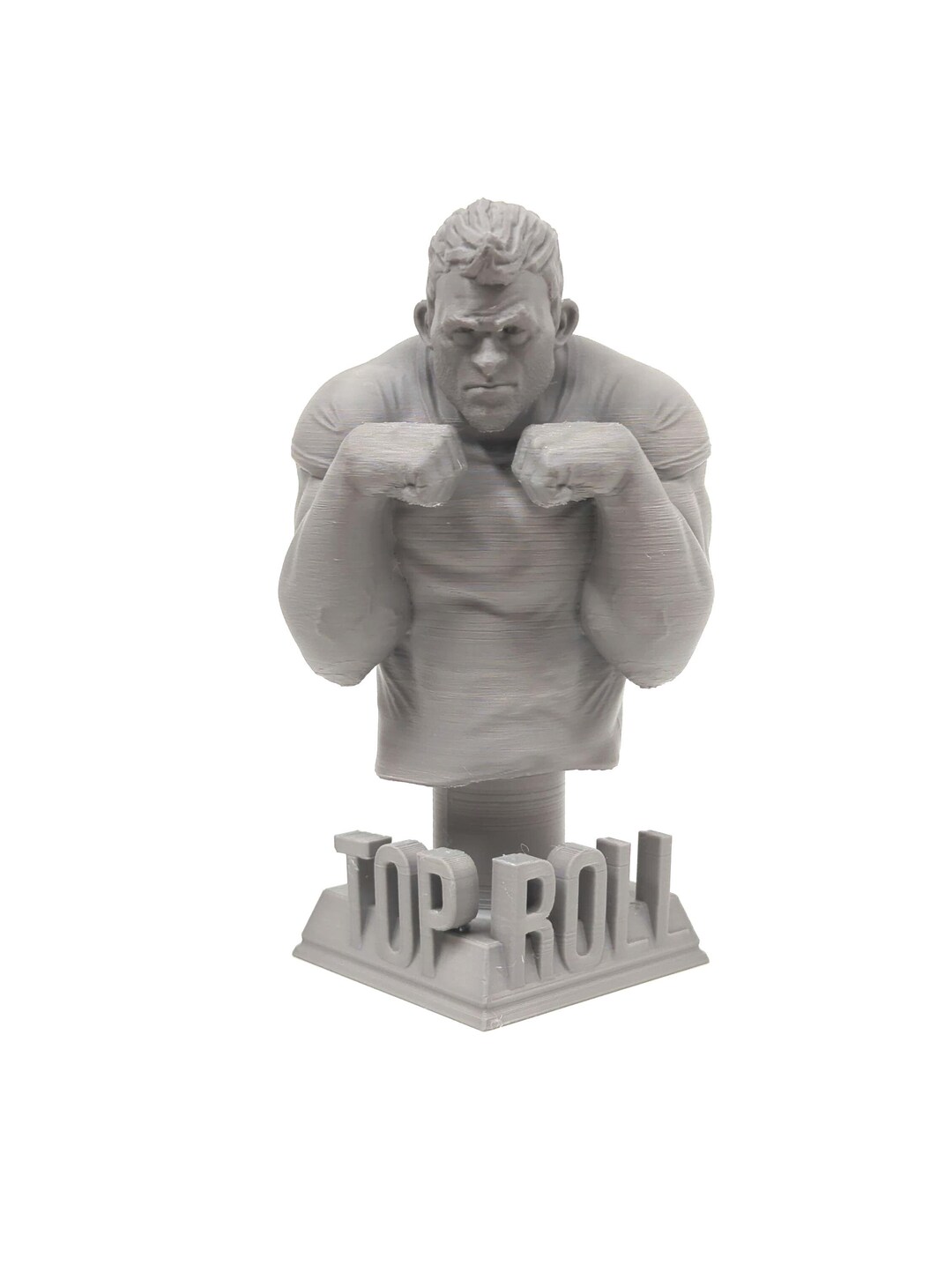 Armwrestling Statue 3D Printed Armwrestler Home Decor for Armwrestlers ...