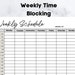 Time Blocking,weekly Time Blocking,printable Planner,weekly Planner ...