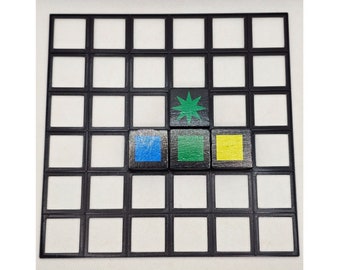 Qwirkle travel Travel Travel SMALL Size Magnetic Game GRIDS Including ...