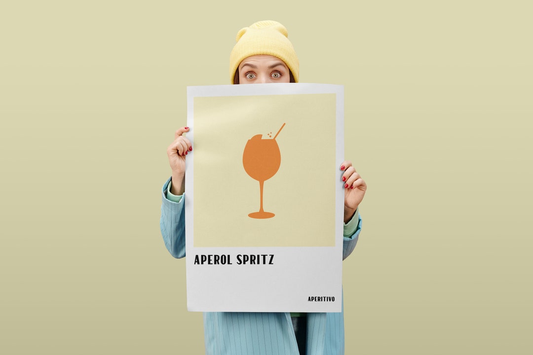 Aperol Spritz Poster different Colors - Etsy