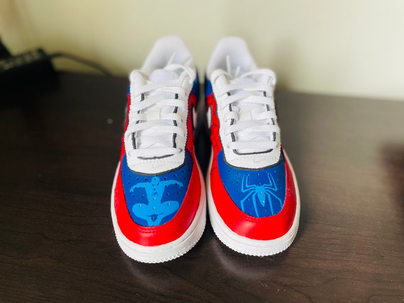 Custom Hand Painted Spider-man Shoes! - Etsy