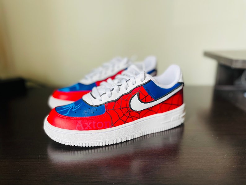 Custom Hand Painted Spider-man Shoes! - Etsy