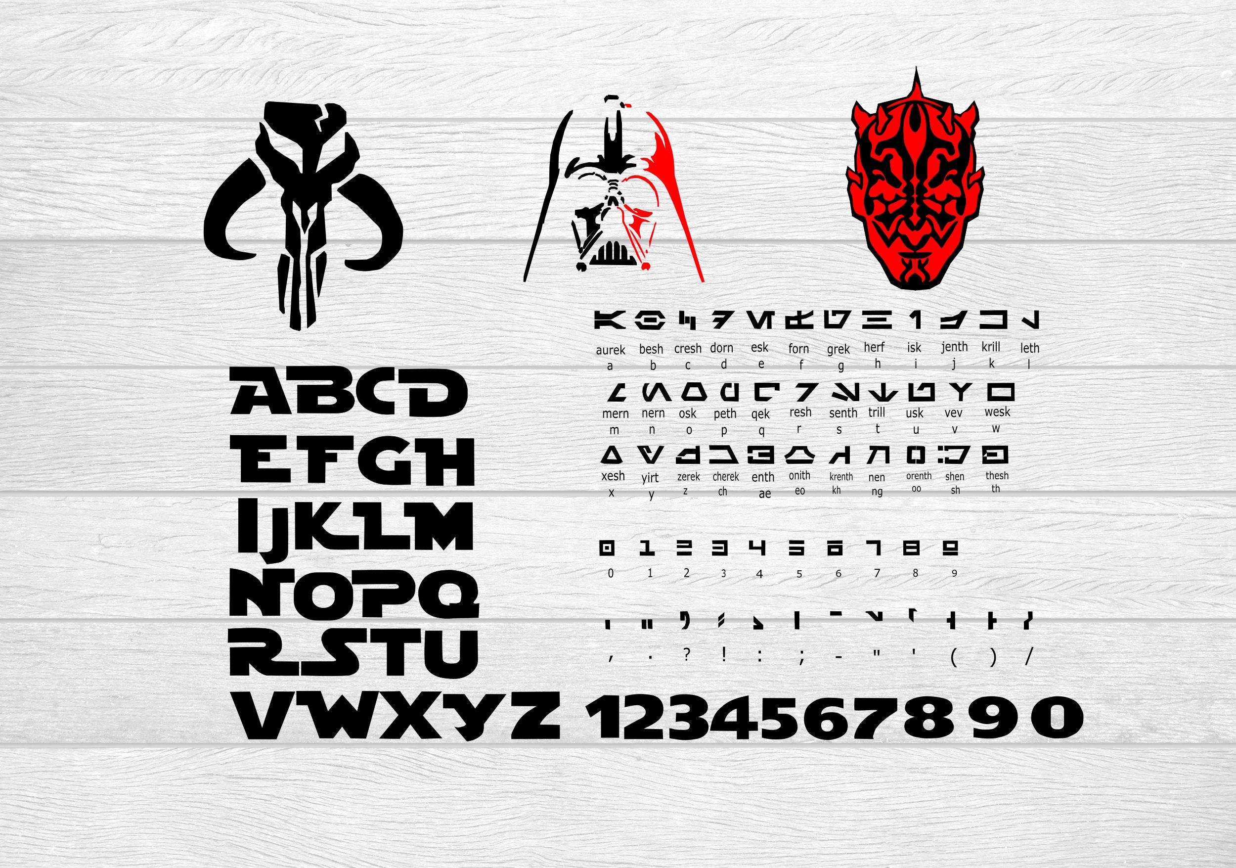 Star Wars SVG Bundle - Etsy