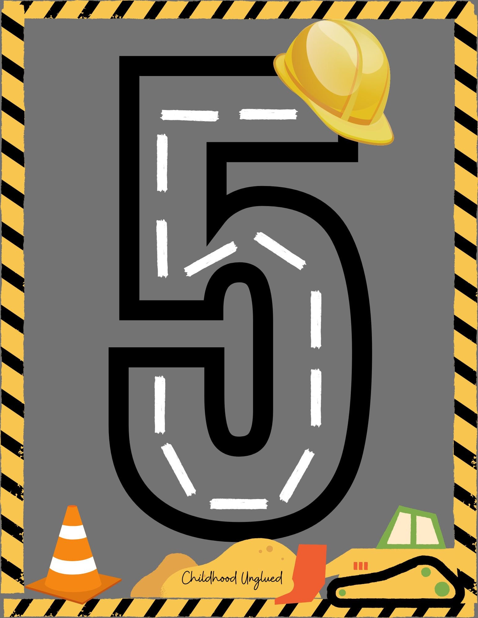 Construction Playdoh Mats | Construction Themed Play Dough | Cars and ...