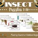 Insect Number Sequence Puzzles | Preschool Printable | Insect Unit ...