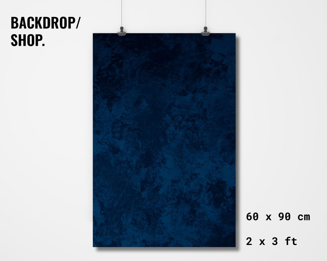 Dark Blue Vinyl Backdrop for Food, Product Photography, Flat Lay, Food ...