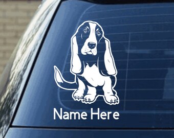 Hound Dog Decal | Etsy
