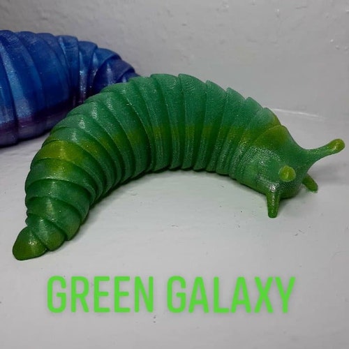 3D Printed Articulating Flexible Slug. the Articulated Slug is | Etsy