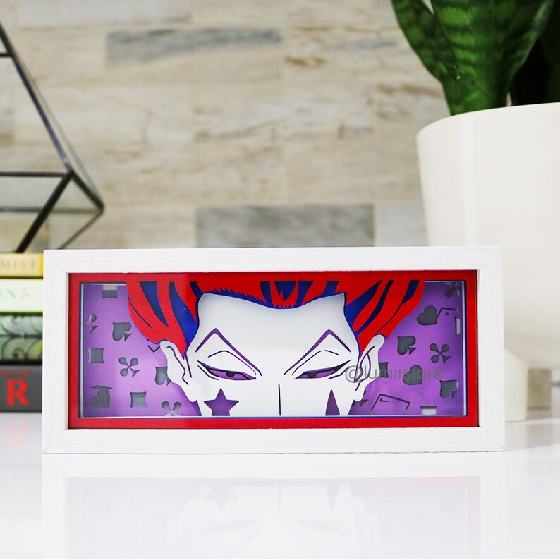 Handcrafted Anime Lightbox | 3D LED Night Light - Etsy