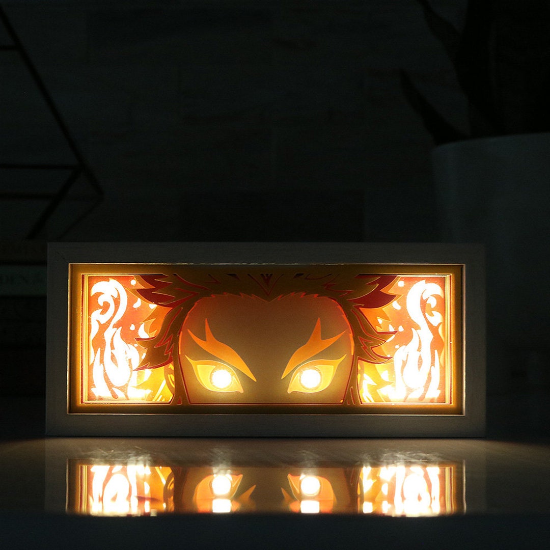 Anime Lightbox | Anime Inspired Night Light | Anime Inspired LED Light ...