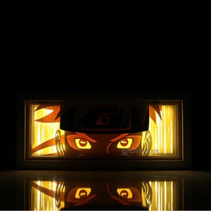 Anime Lightbox Template for Cricut Projects DIY, Silhouette Studio ...