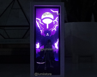 Overlord Anime Light Box Anime RGB Night Light Anime Desk Lamp Anime ...