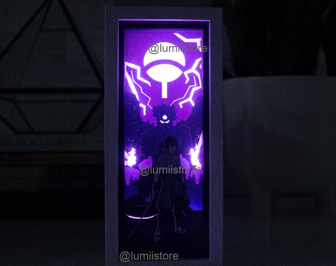 Anime Lightbox | Anime Inspired Night Light | Anime Inspired LED Light ...