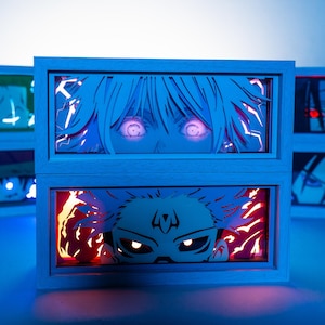 Anime Lightbox | Anime Inspired Night Light | Anime Inspired LED Light ...