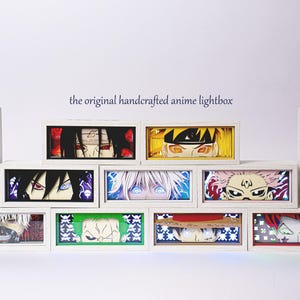 Anime Lightbox | Anime Inspired Night Light | Anime Inspired LED Light ...