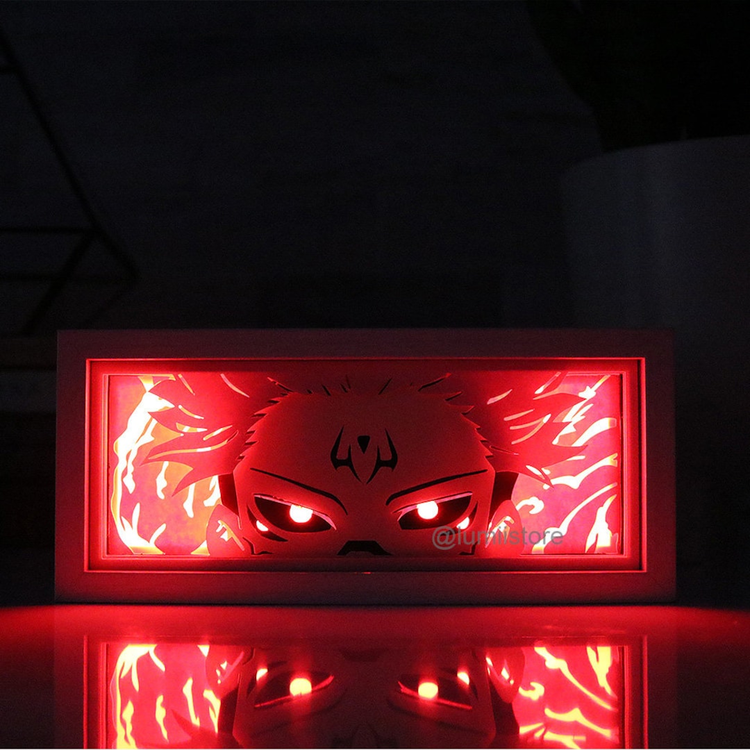 Anime Lightbox | Anime Inspired Night Light | Anime Inspired LED Light ...