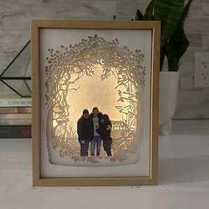 Custom Photo Lightbox | Custom Wall Art, LED Light Box, Handmade ...