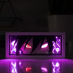 Anime Lightbox Template for Cricut Projects DIY, Silhouette Studio ...