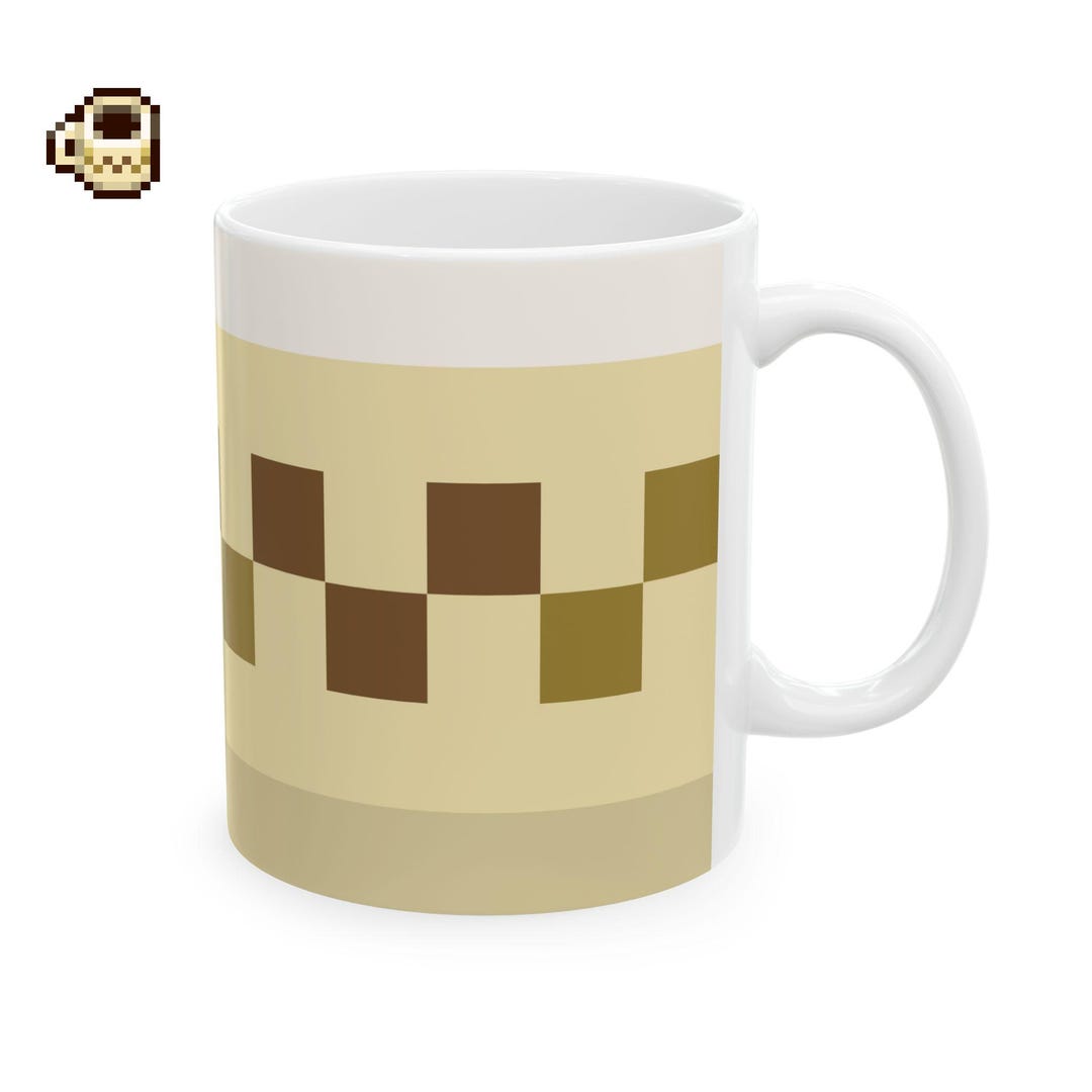Stardew Valley Pixelated Ceramic Mug, Video Game Coffee Cup, Gaming Tea ...