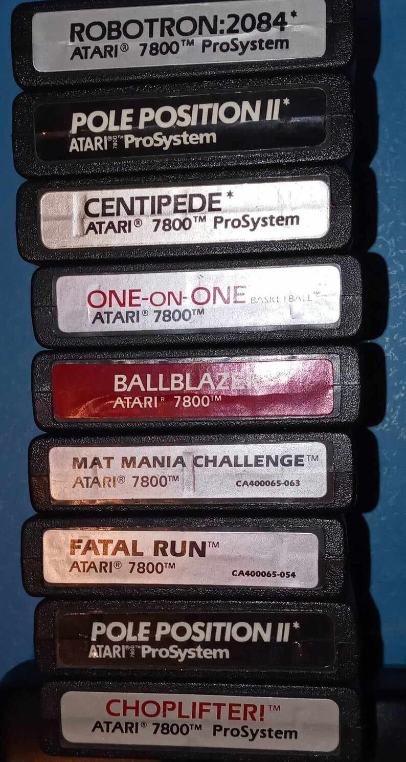 Atari 7800 Games - Etsy