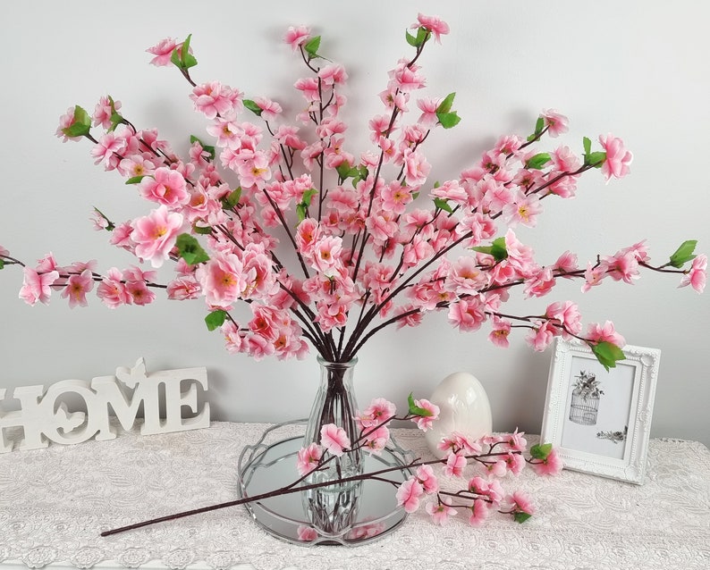 26'' Big Cherry Blossom Stem Japanese Sakura Flower - Etsy