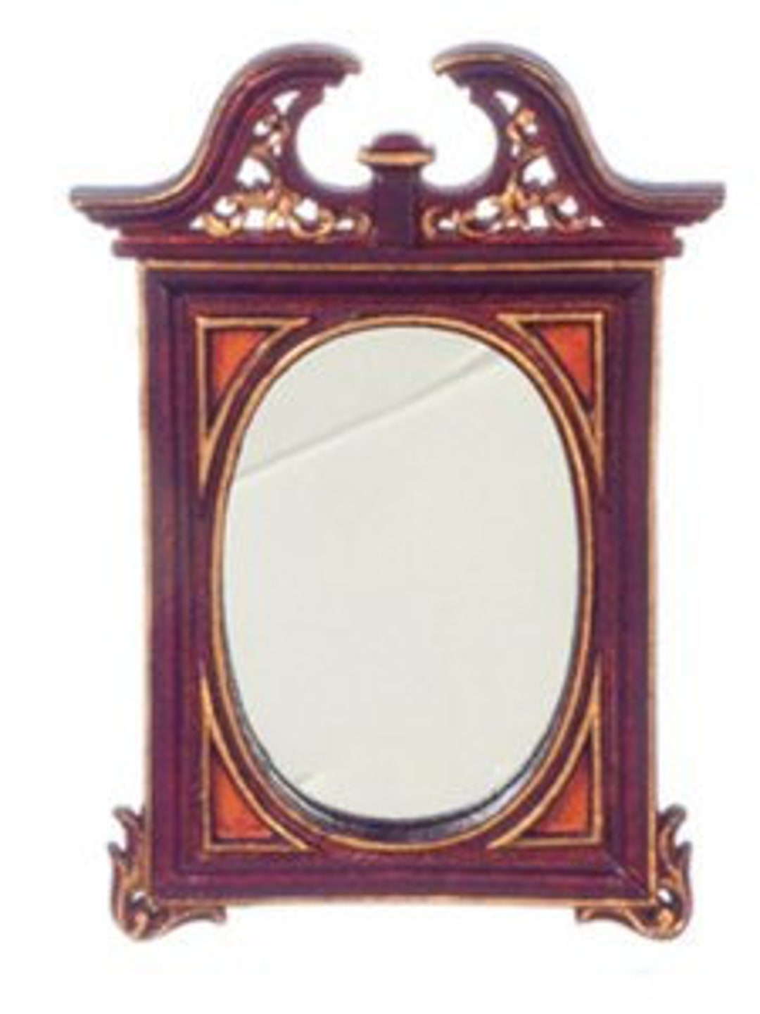 Miniature Harding Mirror for Dollhouses - Etsy