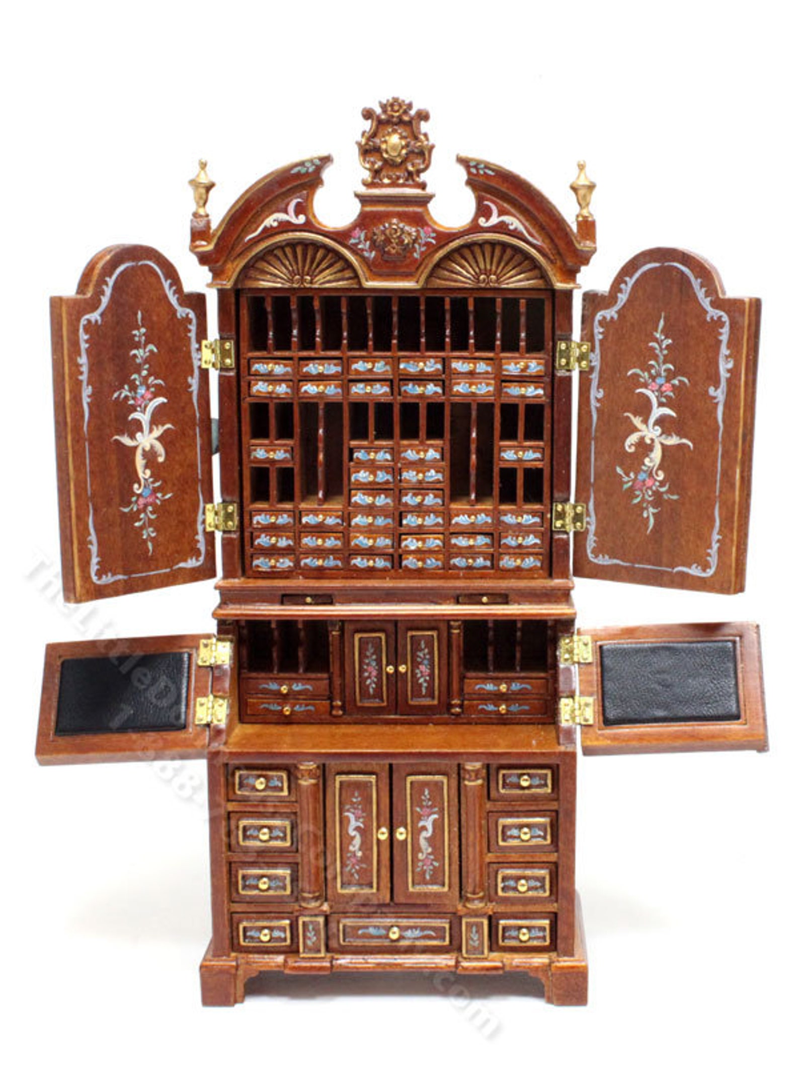 Dollhouse Miniature Secretary Desk - Etsy