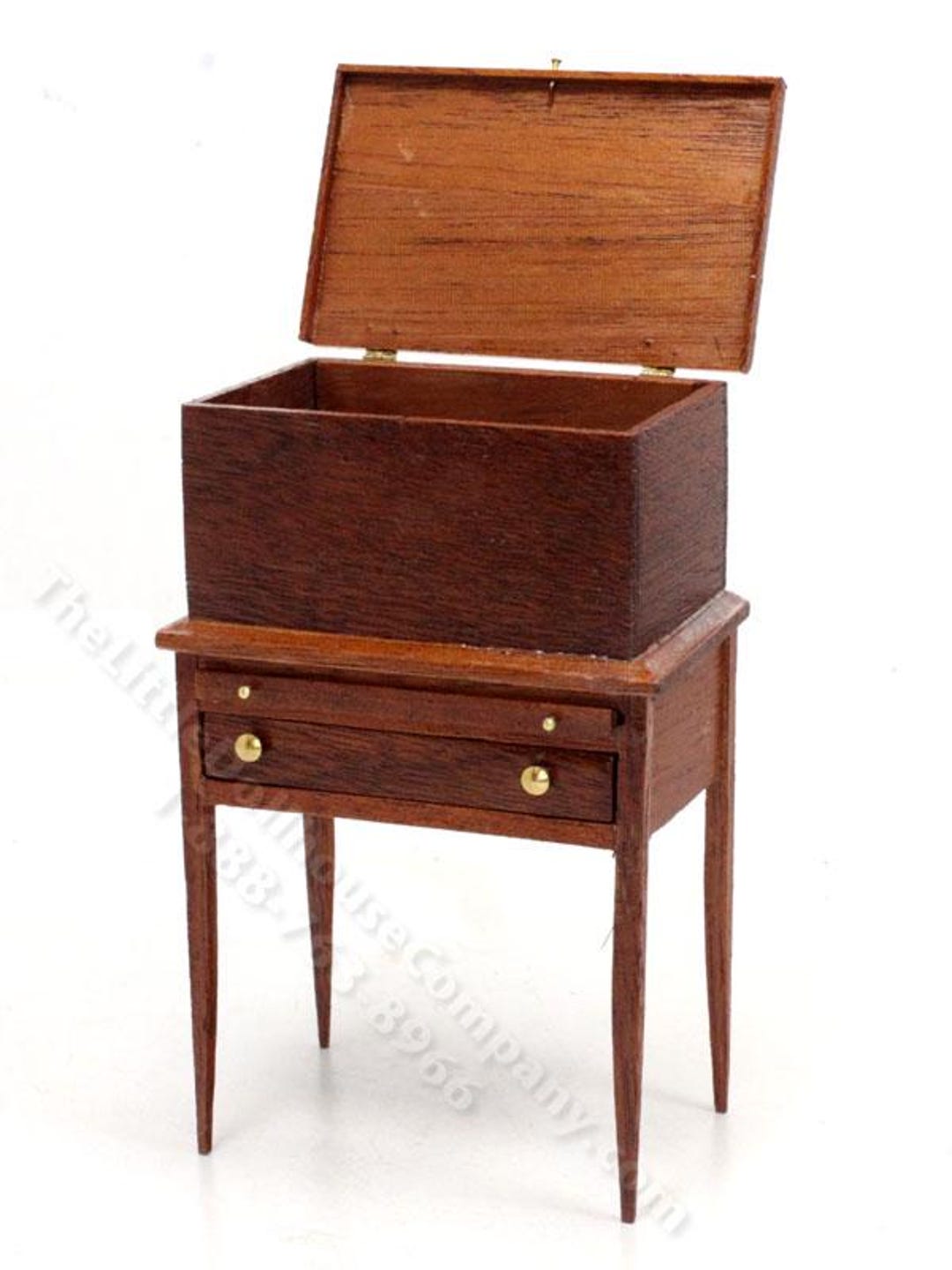 Dollhouse Miniature Walnut Cellarette - Etsy