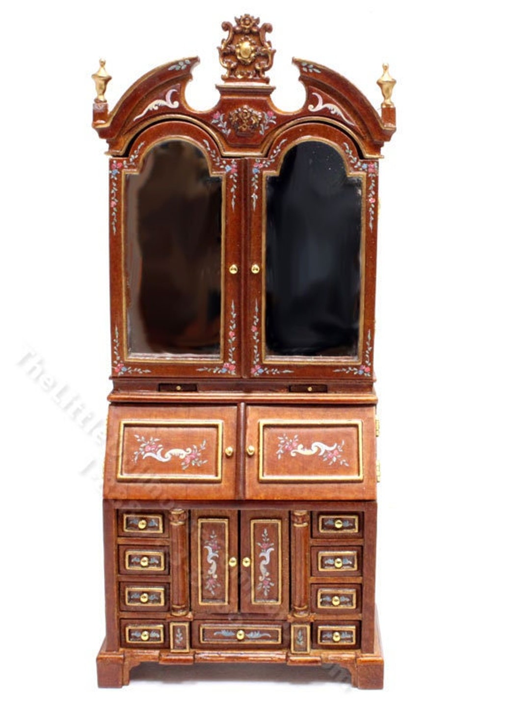 Dollhouse Miniature Secretary Desk - Etsy
