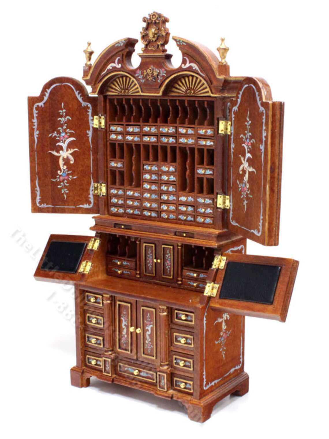 Dollhouse Miniature Secretary Desk - Etsy
