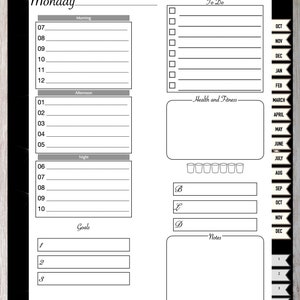 Digital Planner With Hyperlinks 2021-2022 - Etsy