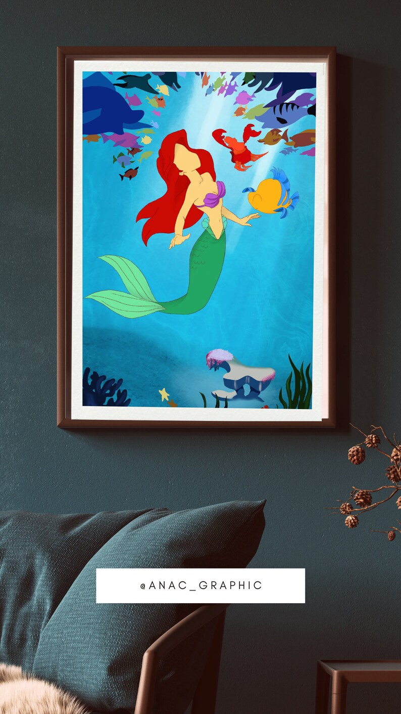 Little Mermaid Poster - Etsy