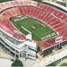 UGA Sanford Stadium Hand Drawn Print - Etsy