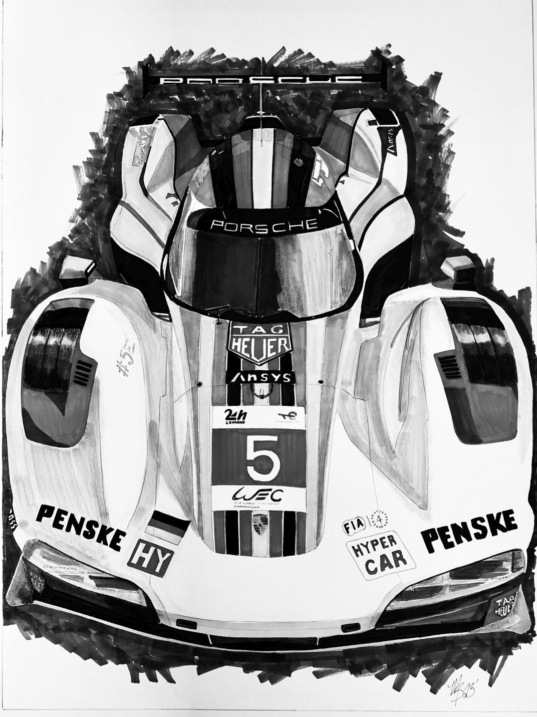 Porsche 963 Le Mans Race Car - Etsy