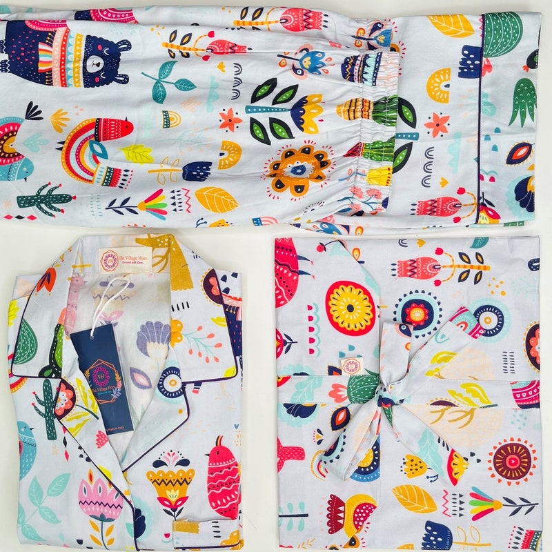 Llama Pajamas - Etsy