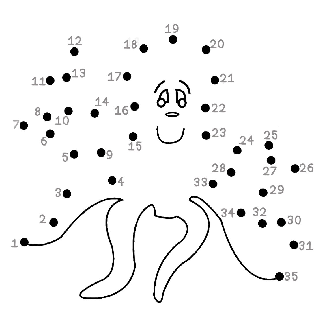 25 Dot-to-dot Pages - Etsy Canada