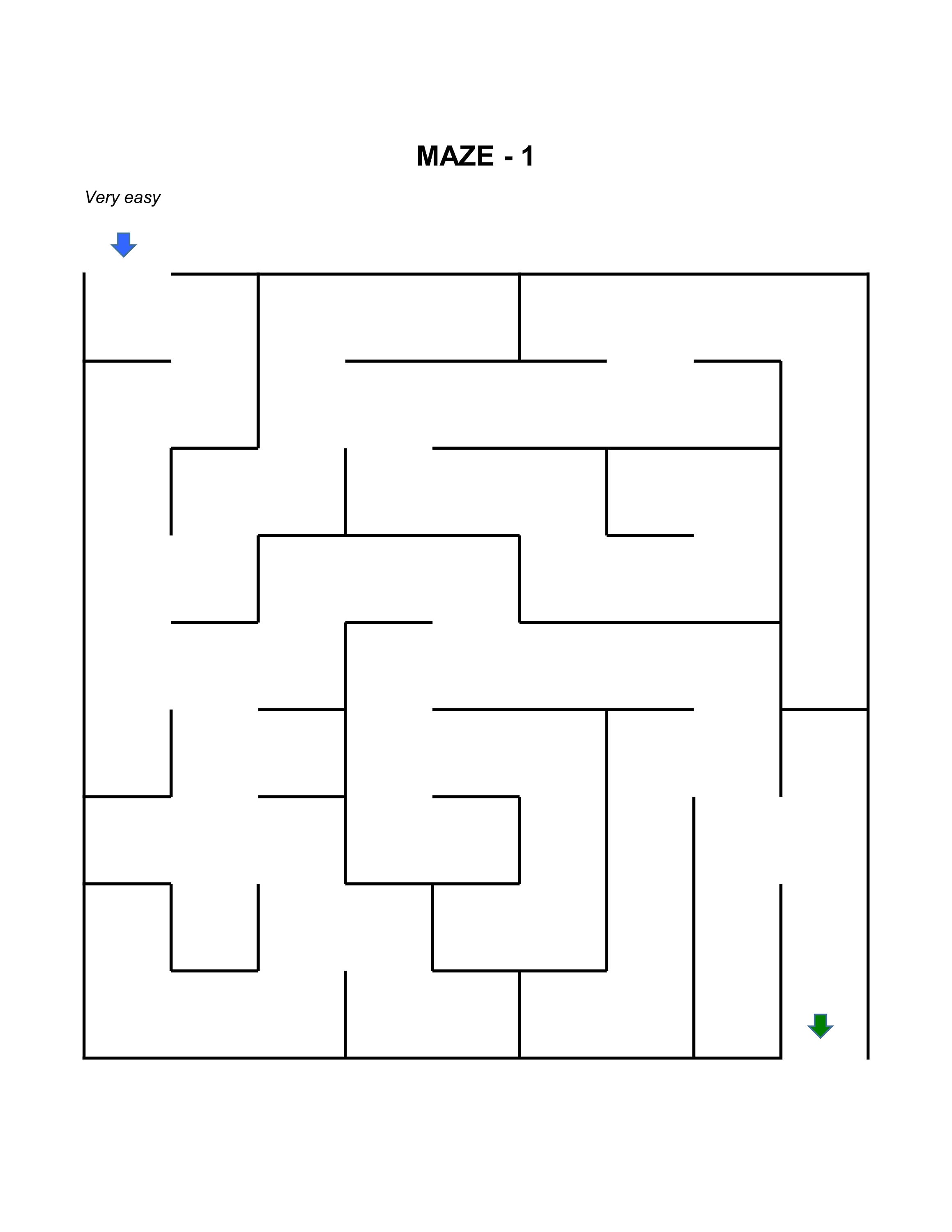 Super Easy Maze