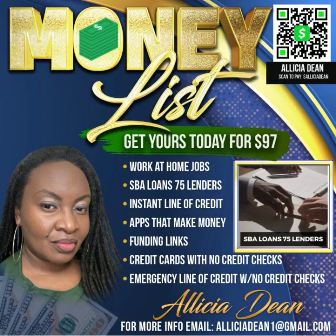 Money List - Etsy