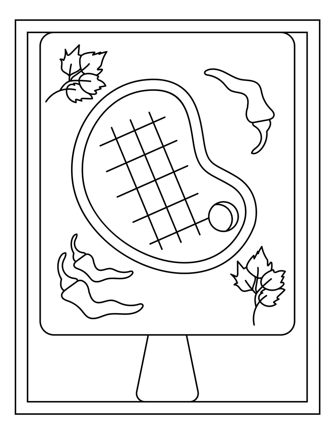 16 Barbeque Coloring Sheets | Etsy Canada