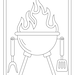 16 Barbeque Coloring Sheets - Etsy Canada