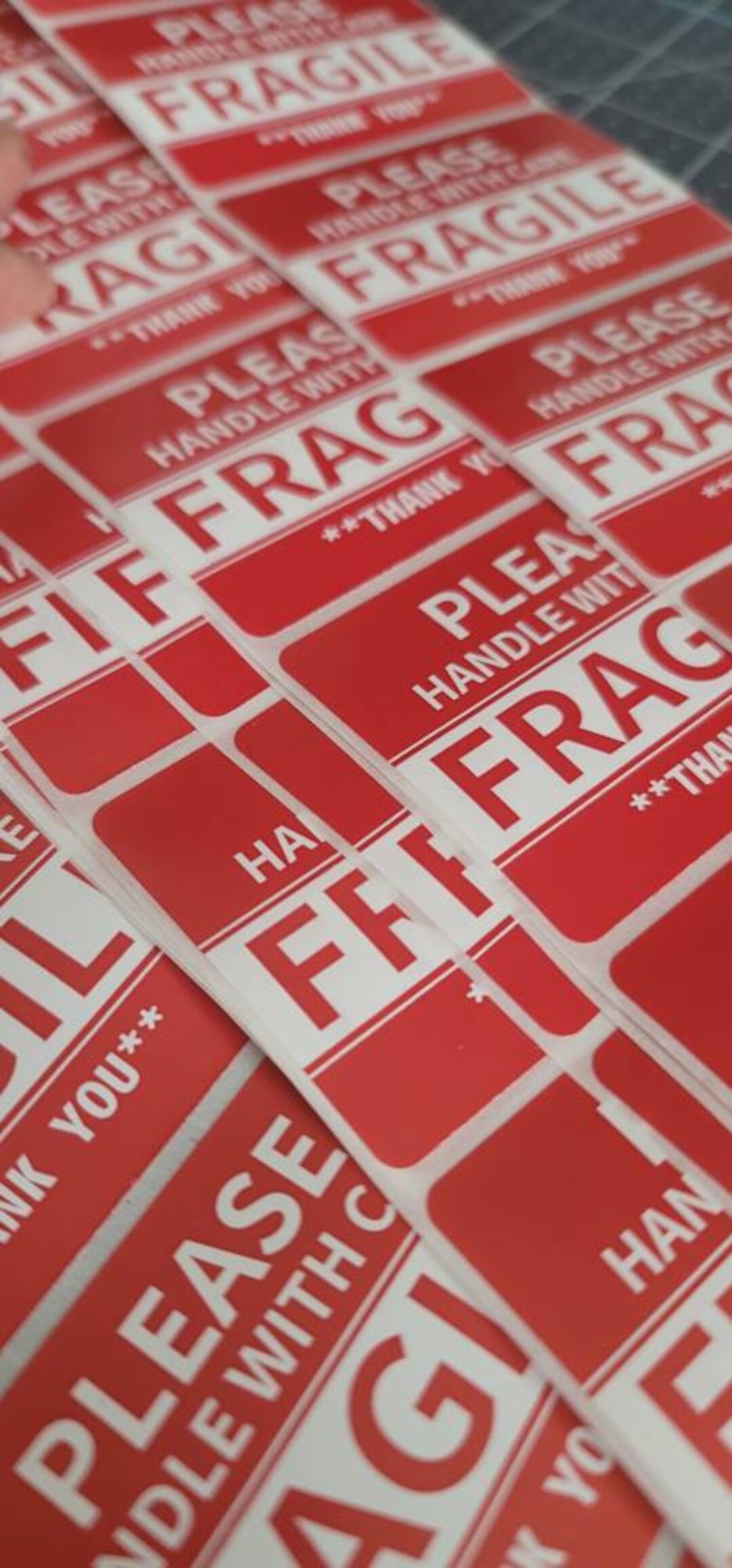 Large Fragile Handle With Care Stickers – Multiple Quantities Available ...