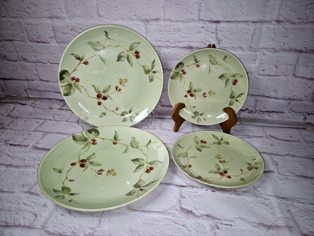 222 Fifth Butterfly Blossom Dinner Plates - Salad Plates - CHOICE - 222 ...