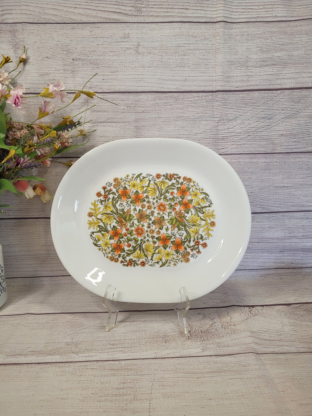 Vintage Corelle Indian Summer Platter Indian Summer Pattern Platter ...