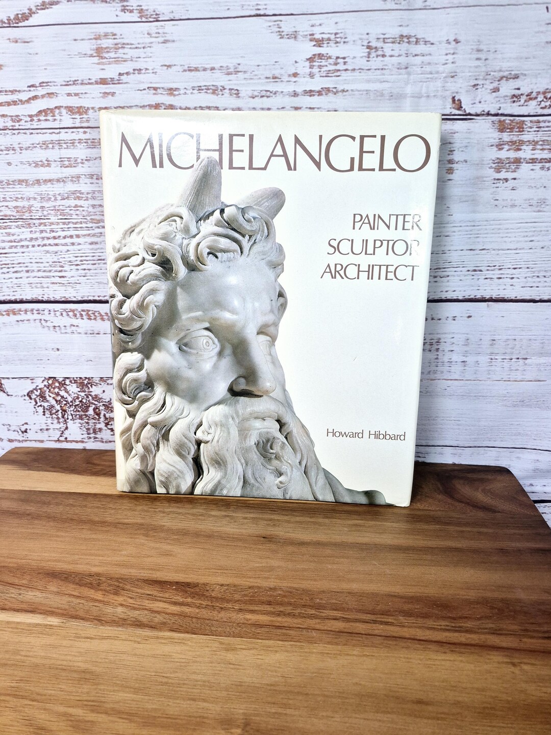 MICHELANGELO BOOK, Hardcover, 1978, Coffee Table Book, Classic Art Book ...