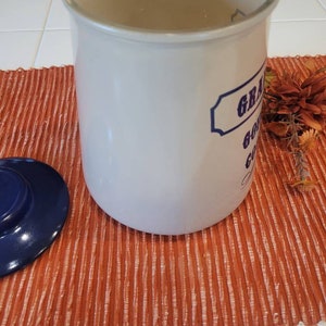 Vintage Cookie Jar, Bartlett Collins Cookie Jar - Grandma's Gourmet ...