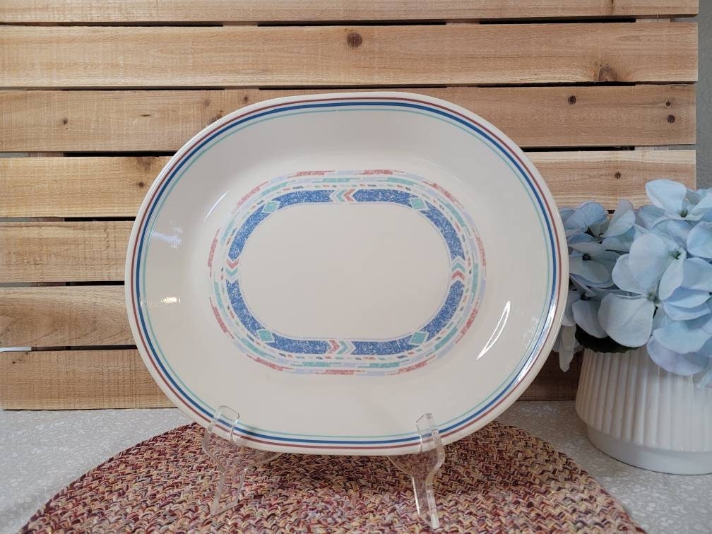 1 Vintage Corelle Southwest Heritage Platter Corelle Southwest Pattern ...