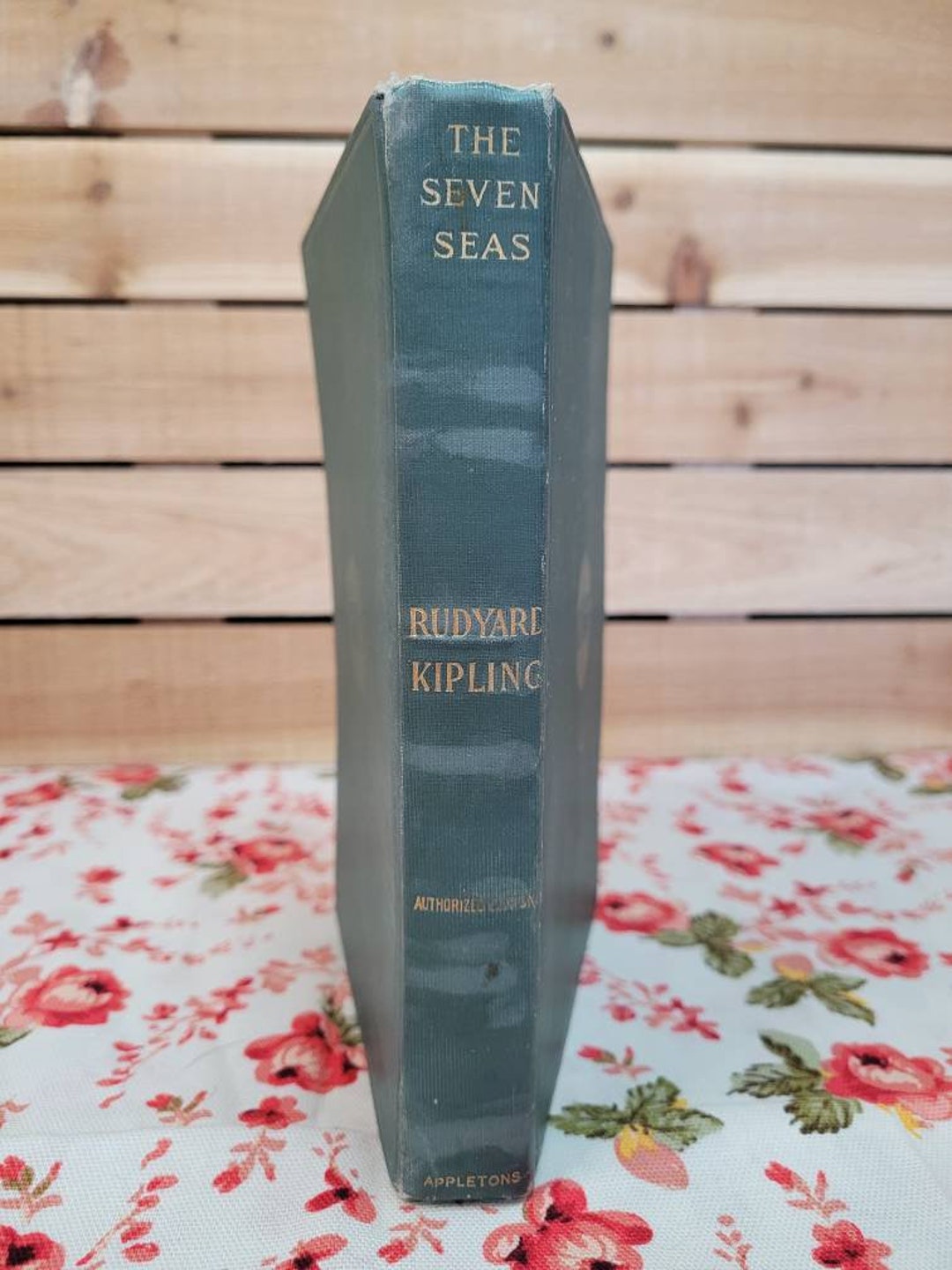 Rudyard Kipling - the Seven Seas - Hard Cover 1899 - Author Jungle Book ...