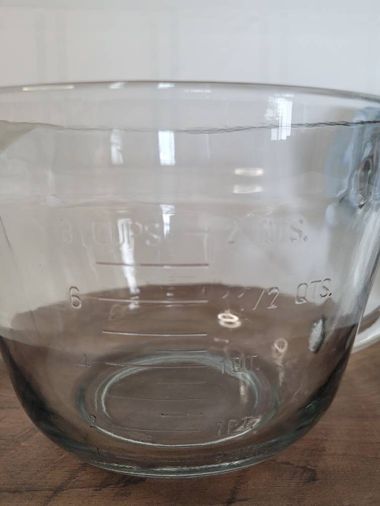 Vintage LARGE 8 Cup Anchor Hocking Glass Measuring Cup 8 Cup - Etsy