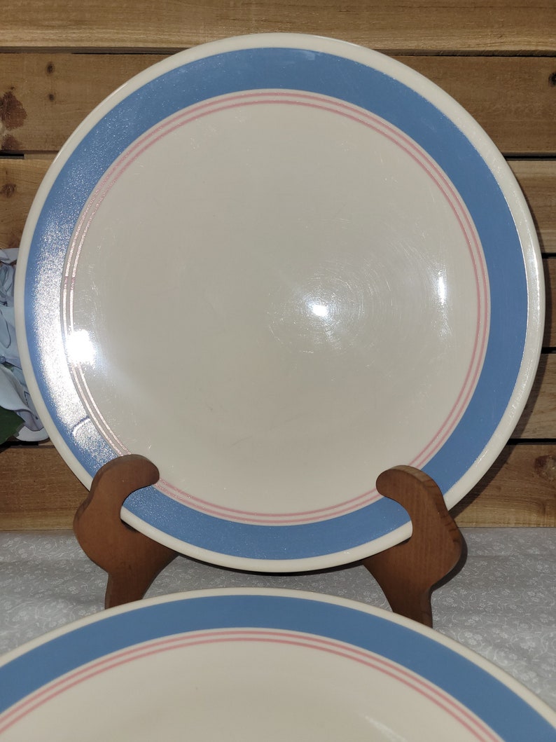 4 Vintage Corelle Colonial Blue Dinner Plates Corelle - Etsy